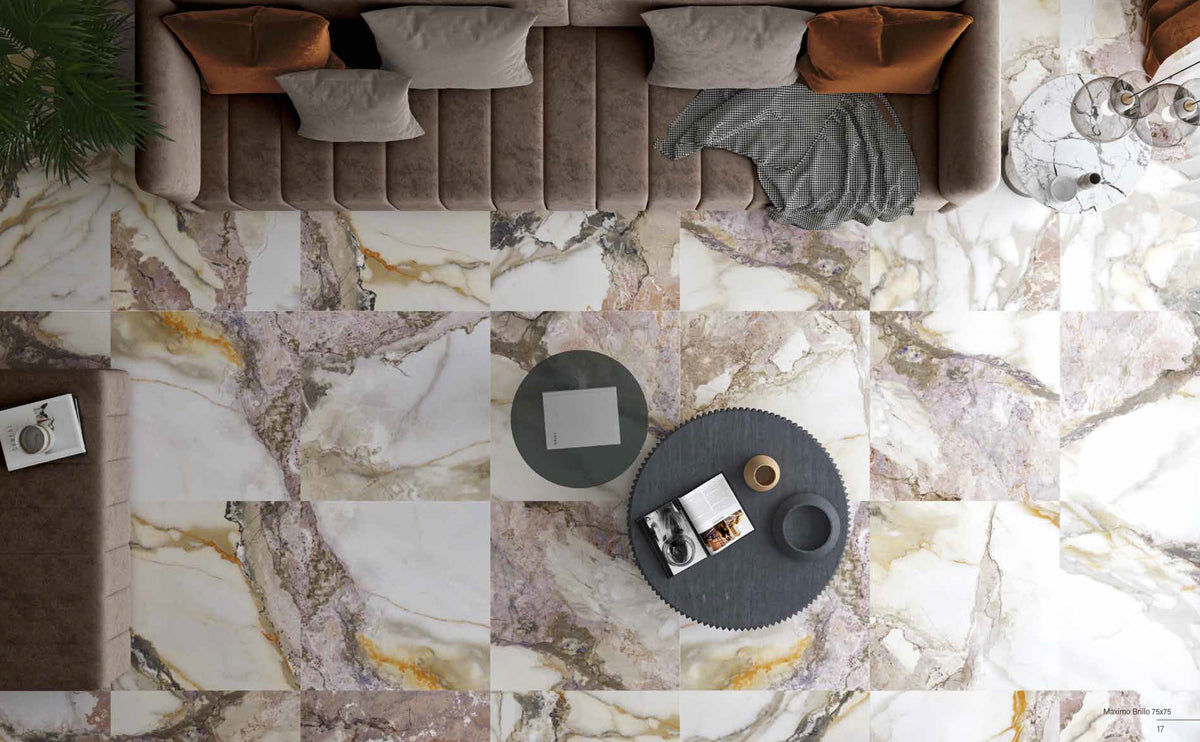 MAXIMO MATE 75X75 PORCELAIN SPANISH WALL & FLOOR BATHROOM TILES — Elite ...