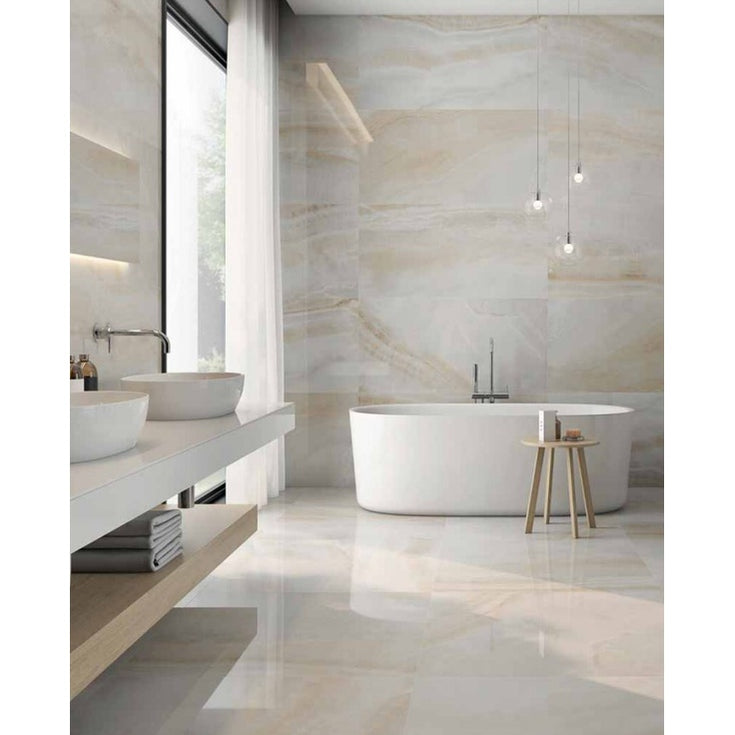 ONICE GOLD 120X120 PORCELAIN SPANISH WALL & FLOOR BATHROOM TILES — Elite Tiles LTD