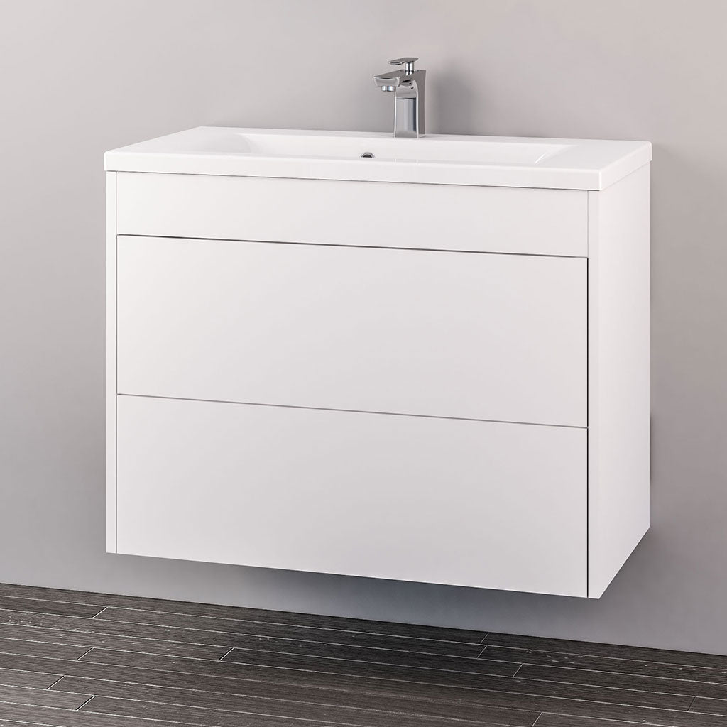 Oslo 100 wall hung push drawer unit — Elite Tiles LTD