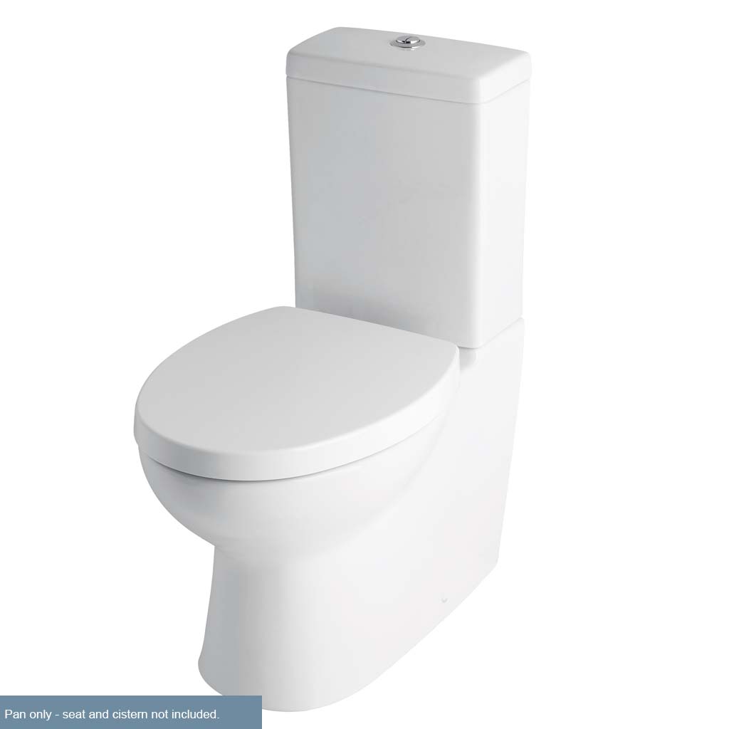 Crowthorne WC Pan White — Elite Tiles LTD