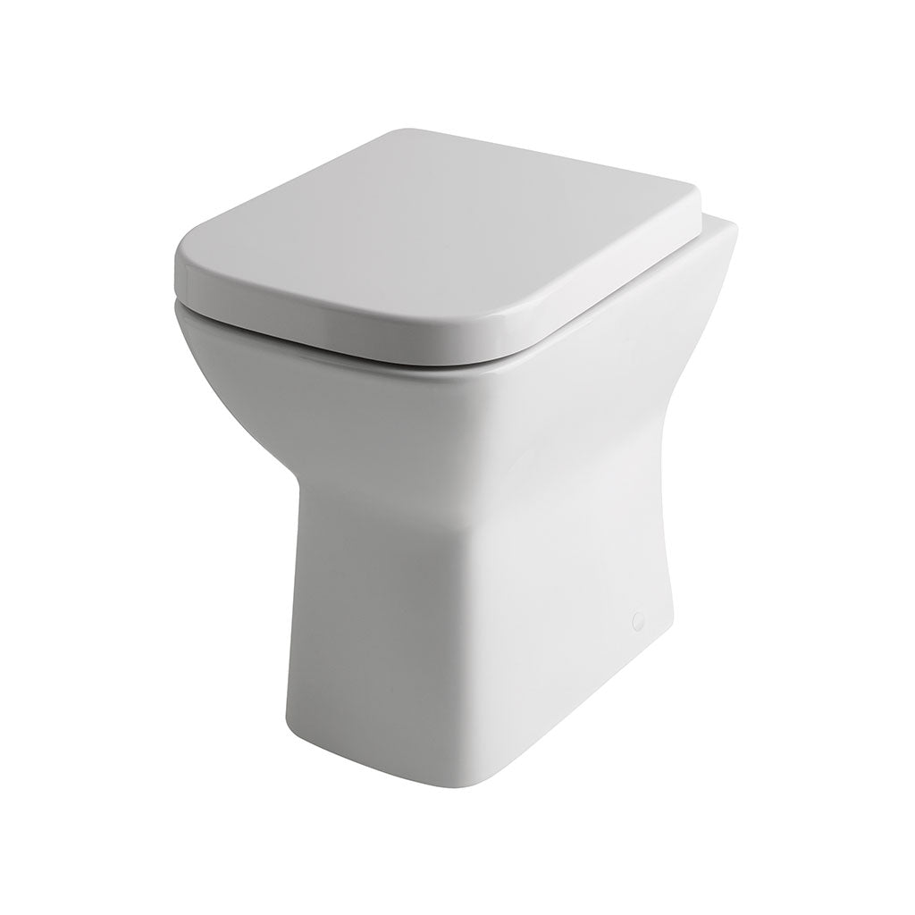 Collindale Rimless Comfort Height BTW Pan White — Elite Tiles LTD