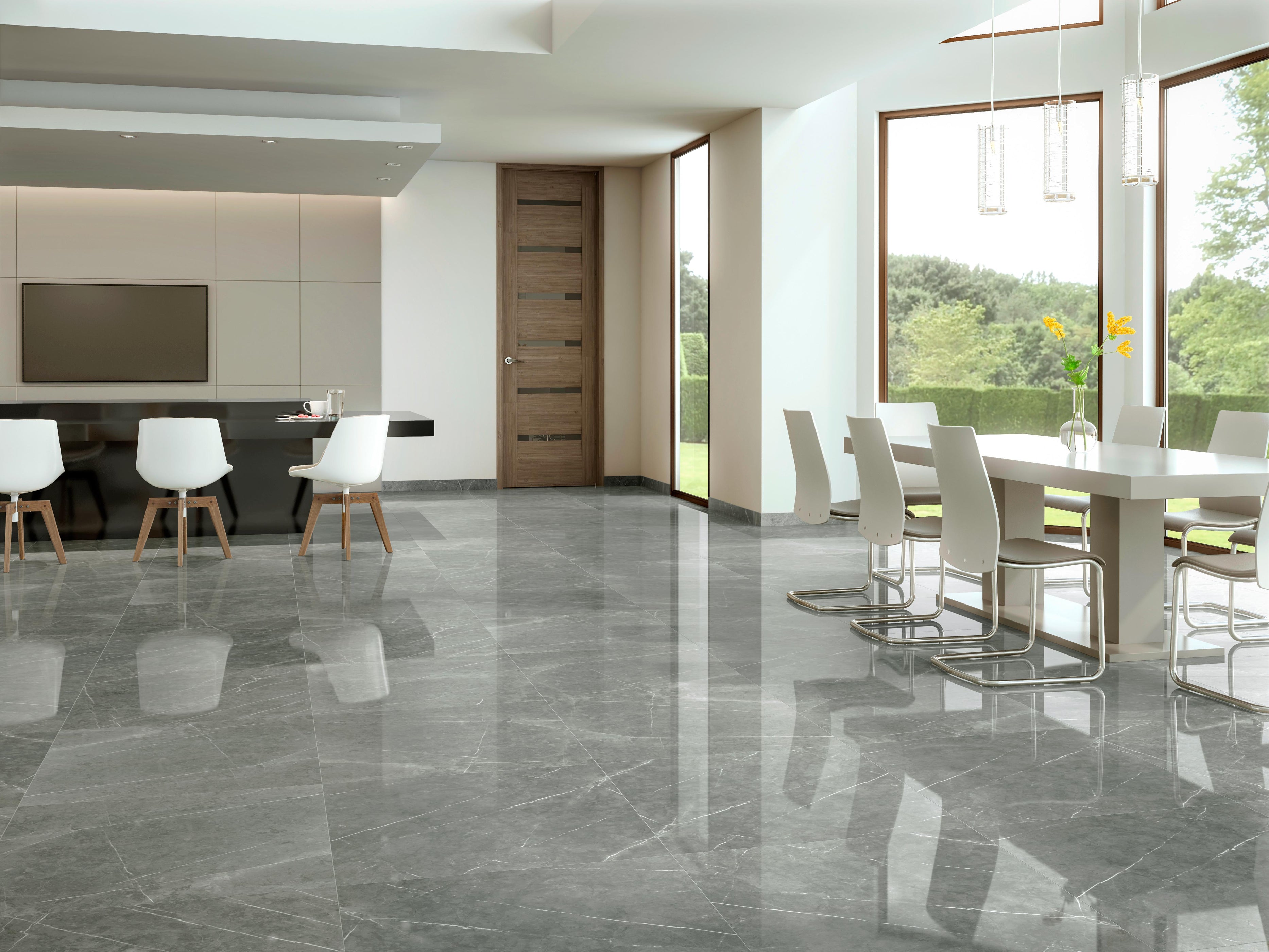 ALTAMURA SILVER 37.5X75 PORCELAIN SPANISH WALL & FLOOR BATHROOM TILES — Elite Tiles LTD