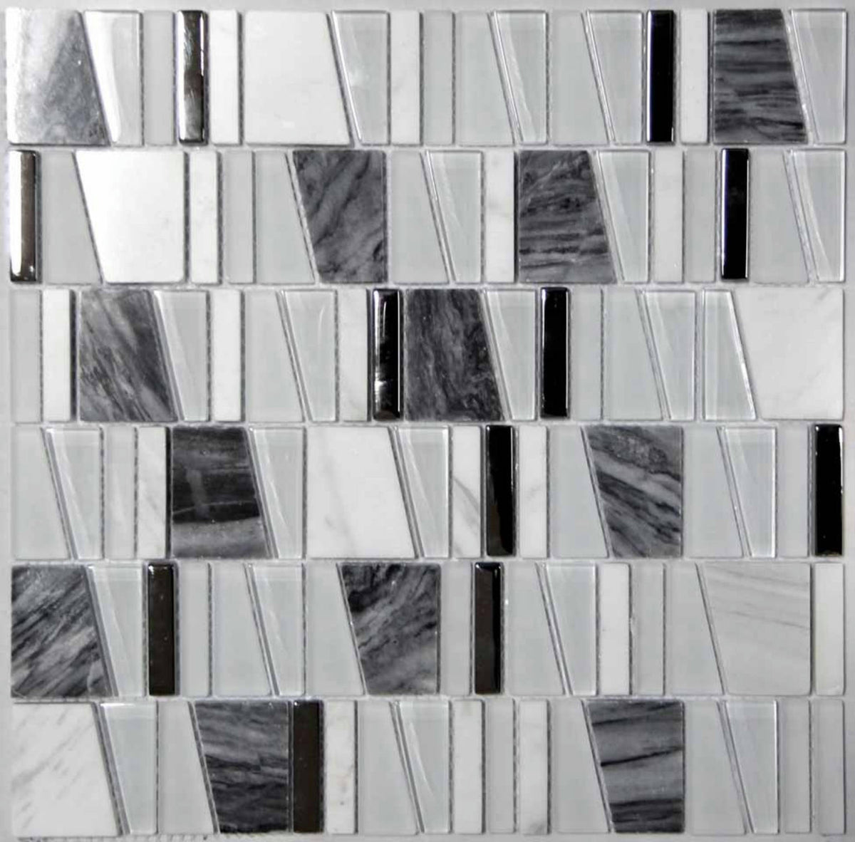 Asi Gris 30x31.5 Decorative Wall Mosaic Tiles Made In Spain — Elite ...