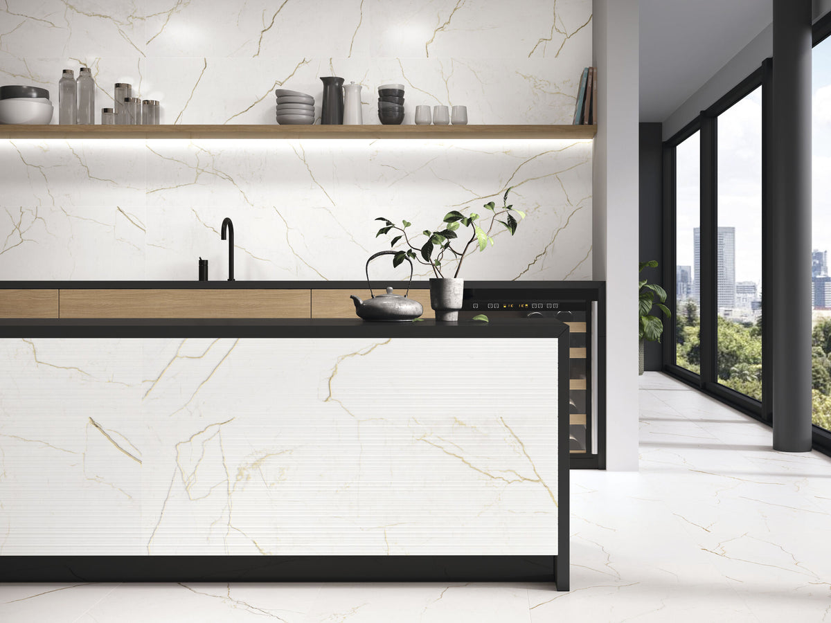 QUANTUM POLISHED 60X120 SPANISH PORCELAIN BATHROOM & KITCHEN FLOOR AND — Elite Tiles LTD