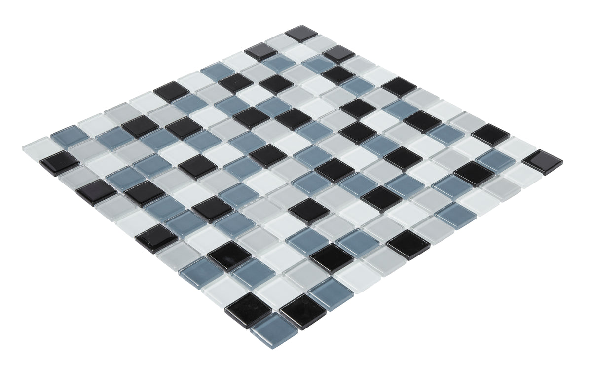 Eclipse 2Pk Glass Mosaic — Elite Tiles LTD